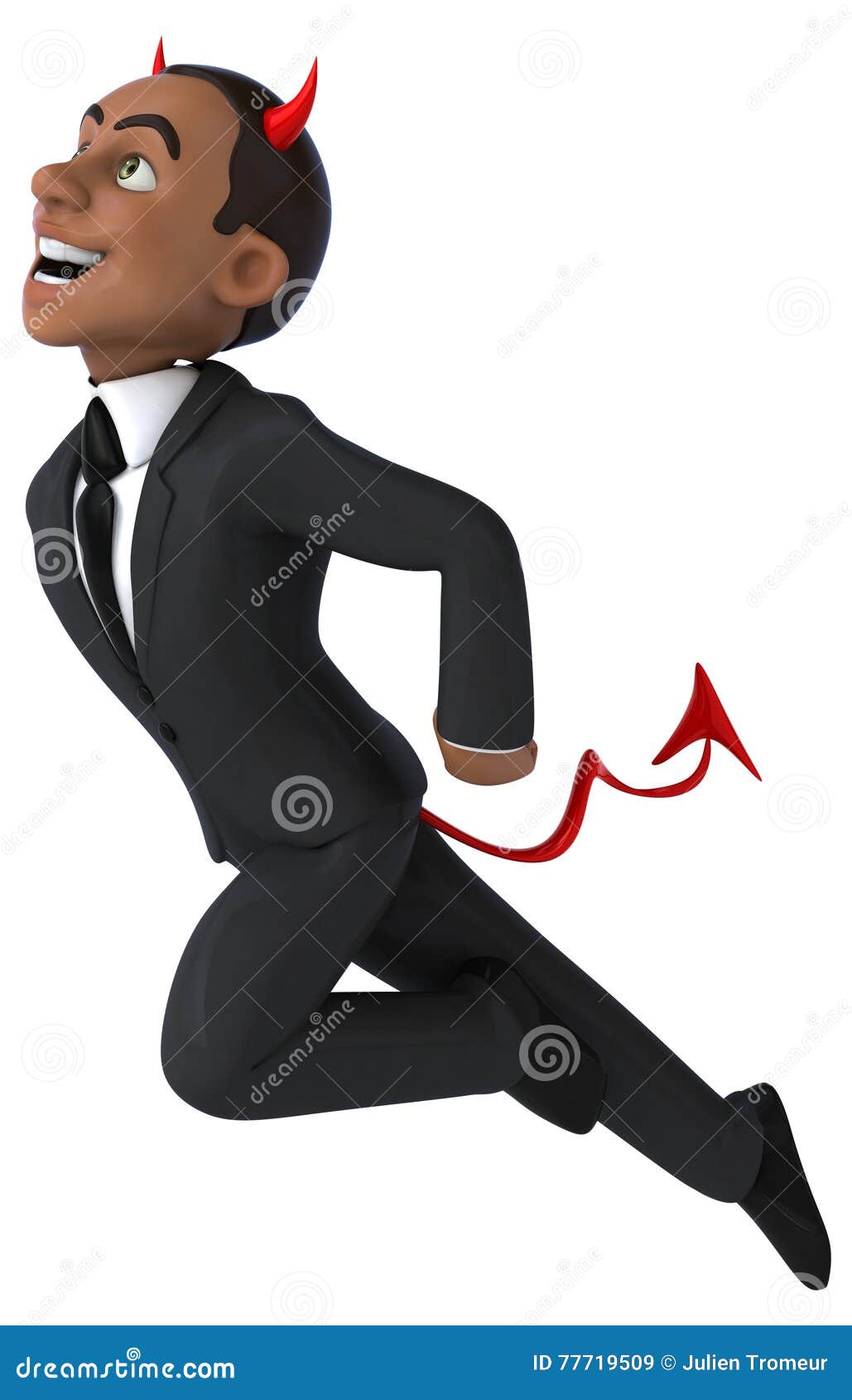 Evil businessman stock illustration. Illustration of boss - 77719509