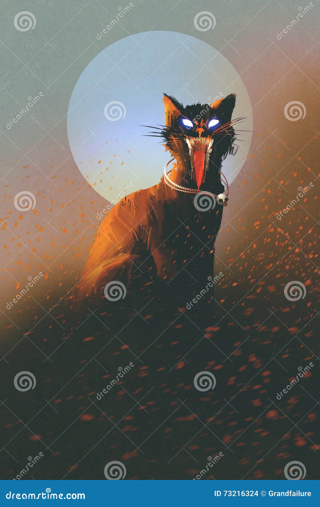 Undead Evil Ghost Creature Wearing Armor And Holding An Axe Flying ...