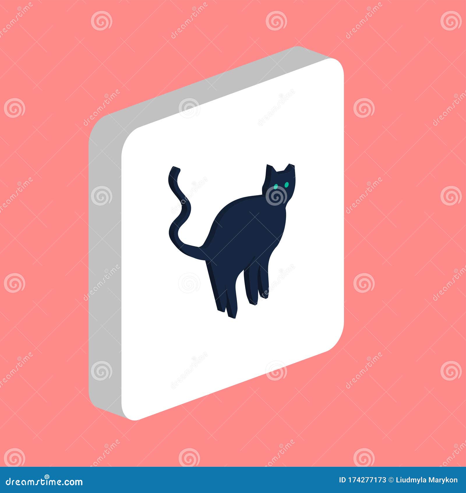 Evil Cat Computer Symbol Royalty-Free Stock Photo | CartoonDealer.com ...