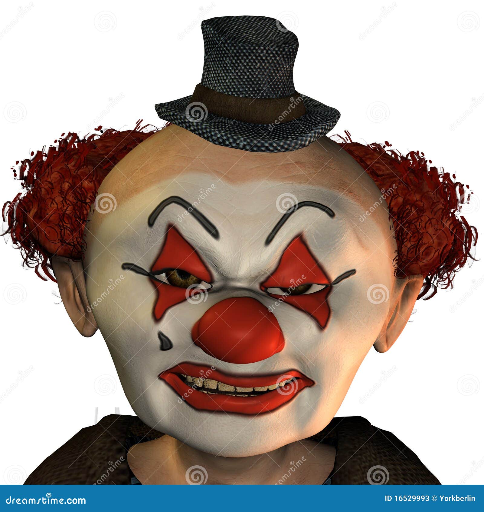 Evil clown stock illustration. Illustration of rendering - 16529993 Evil clown stock illustration. Illustration of rendering - 16529993