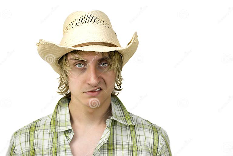Evil Cowboy stock photo. Image of confidence, camera - 13755674