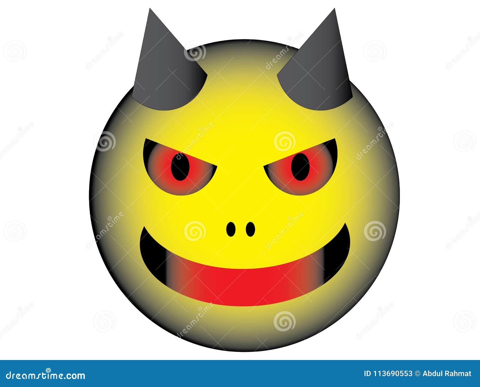 Evil Devil Smile
