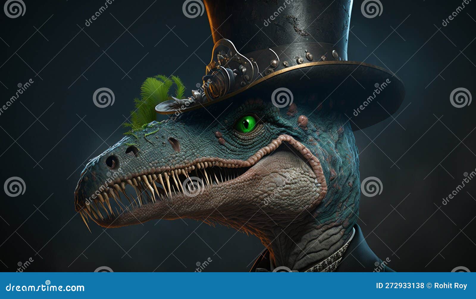 Evil Dinosaur Vector | CartoonDealer.com #55921785