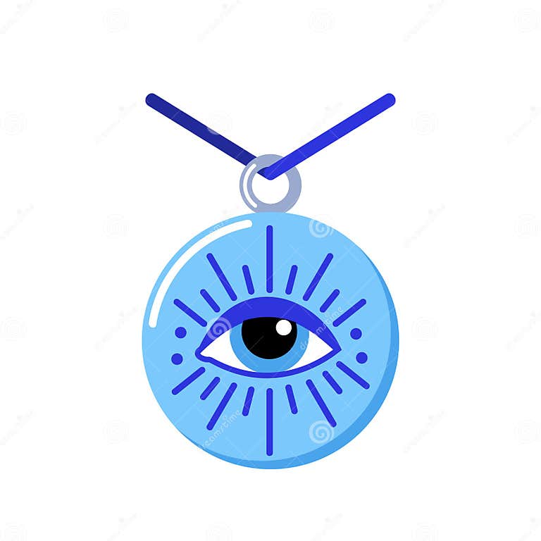 Evil Eye. Eye of Providence. Linear Vector Illustration. Magic ...