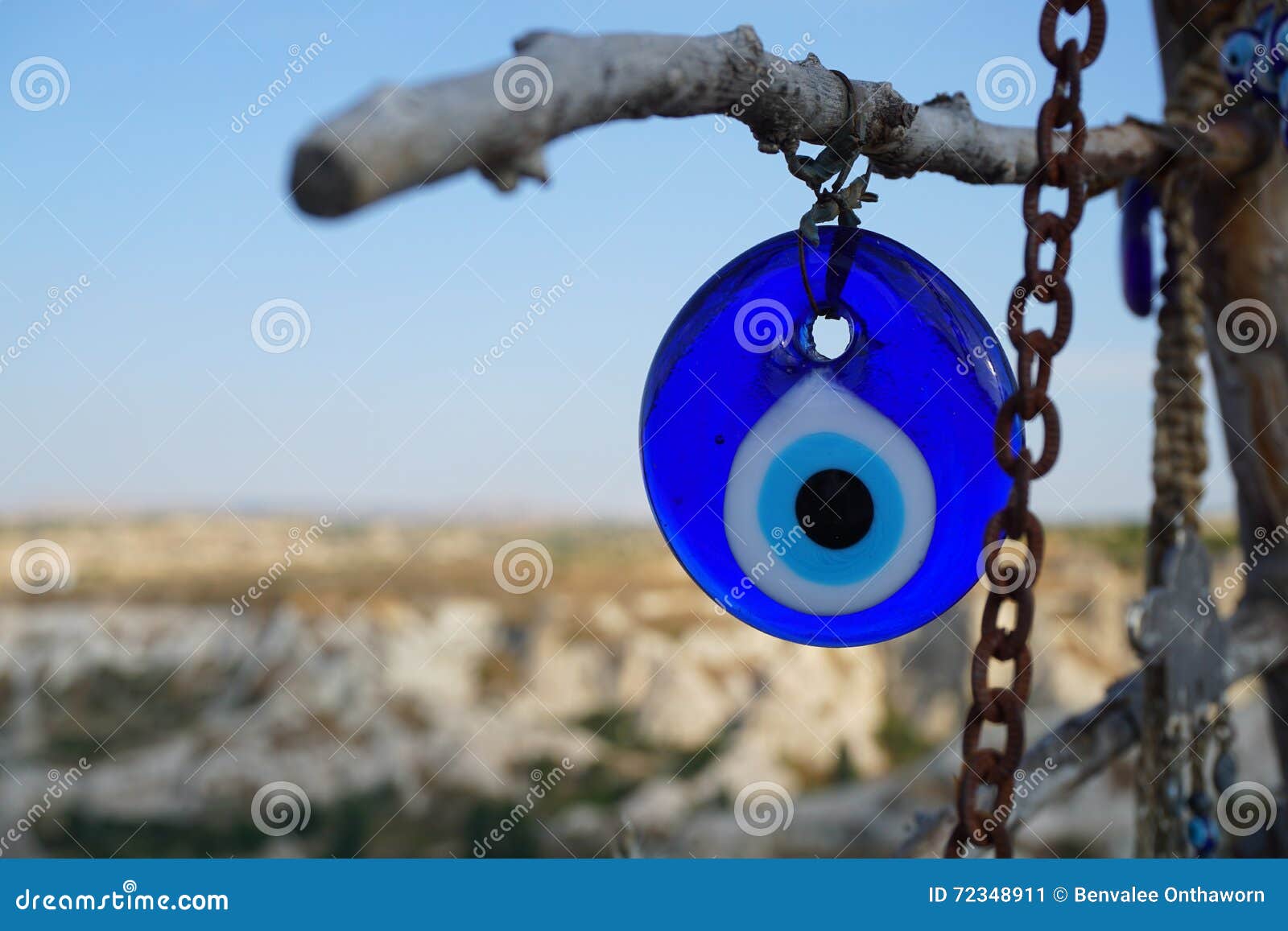 Evil Eyes in Cappadocia Turkey Stock Image - Image of destination ...