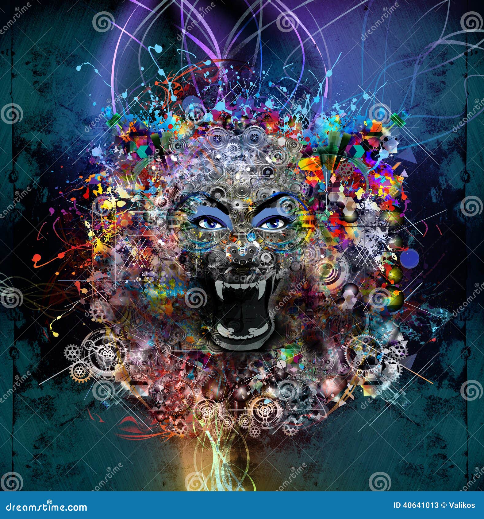 Evil stock illustration. Illustration of creative, evil - 40641013