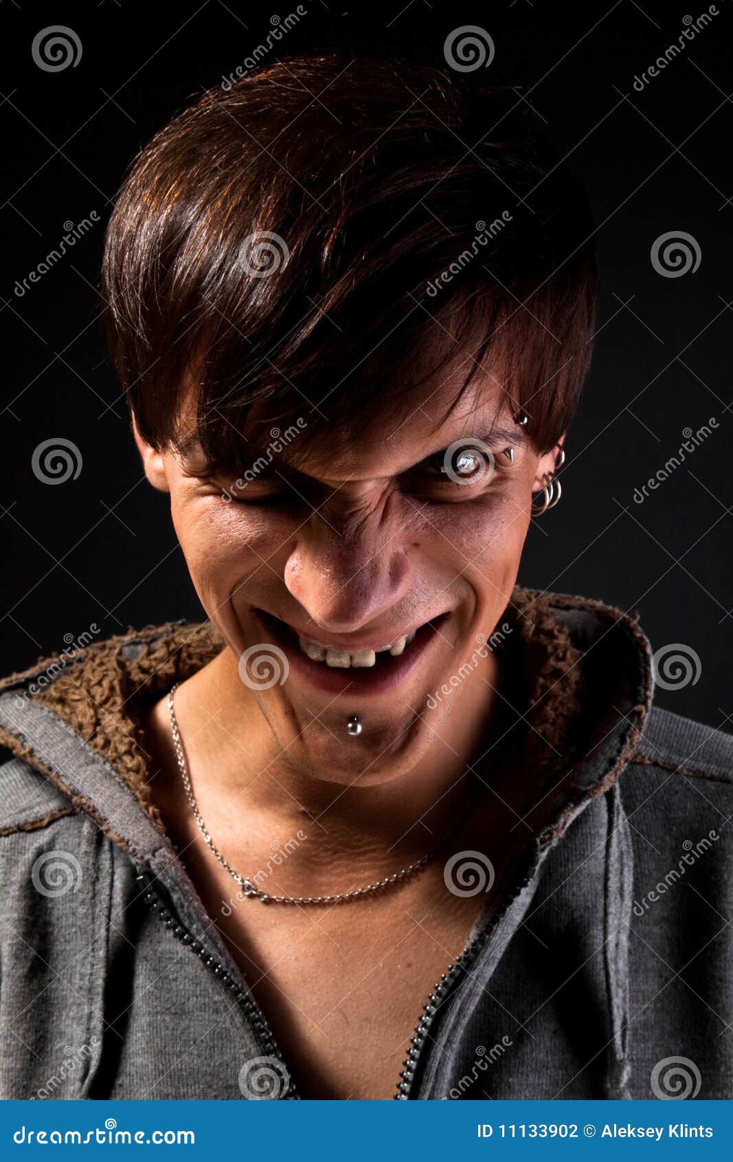 Evil Genius. Cunning Young Woman Have Interesting Plan, Steeple Fingers ...