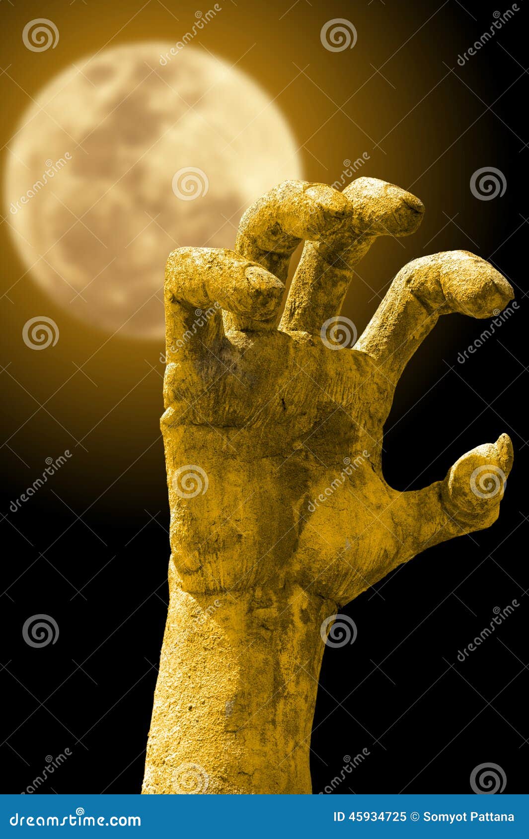 Evil hand stock image. Image of inferno, black, broken - 45934725