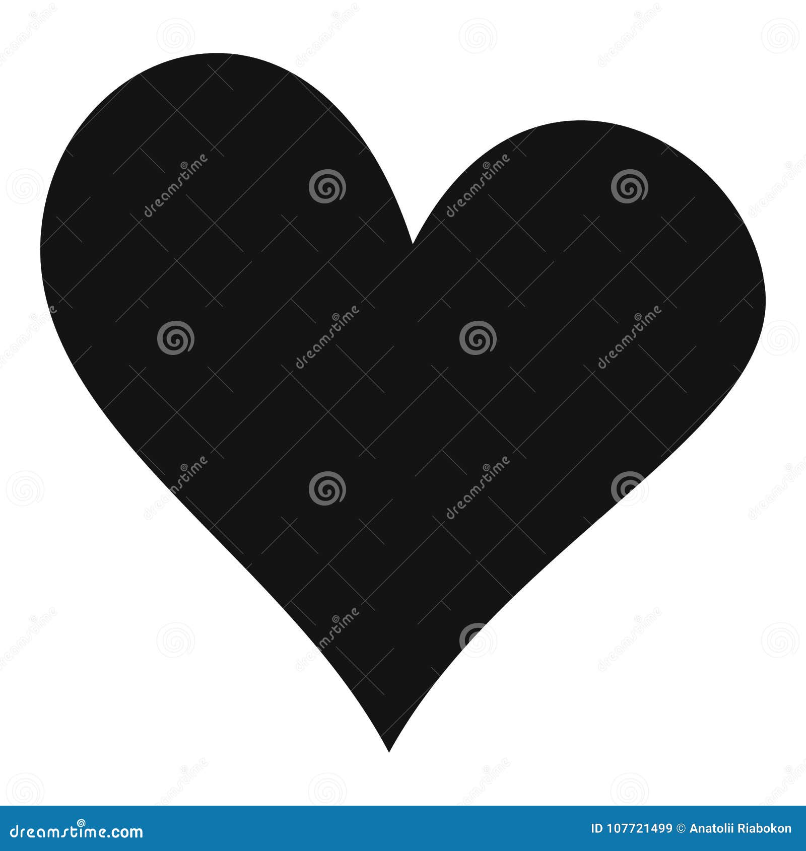 Evil Heart Icon, Simple Style. Stock Vector - Illustration of feelings ...