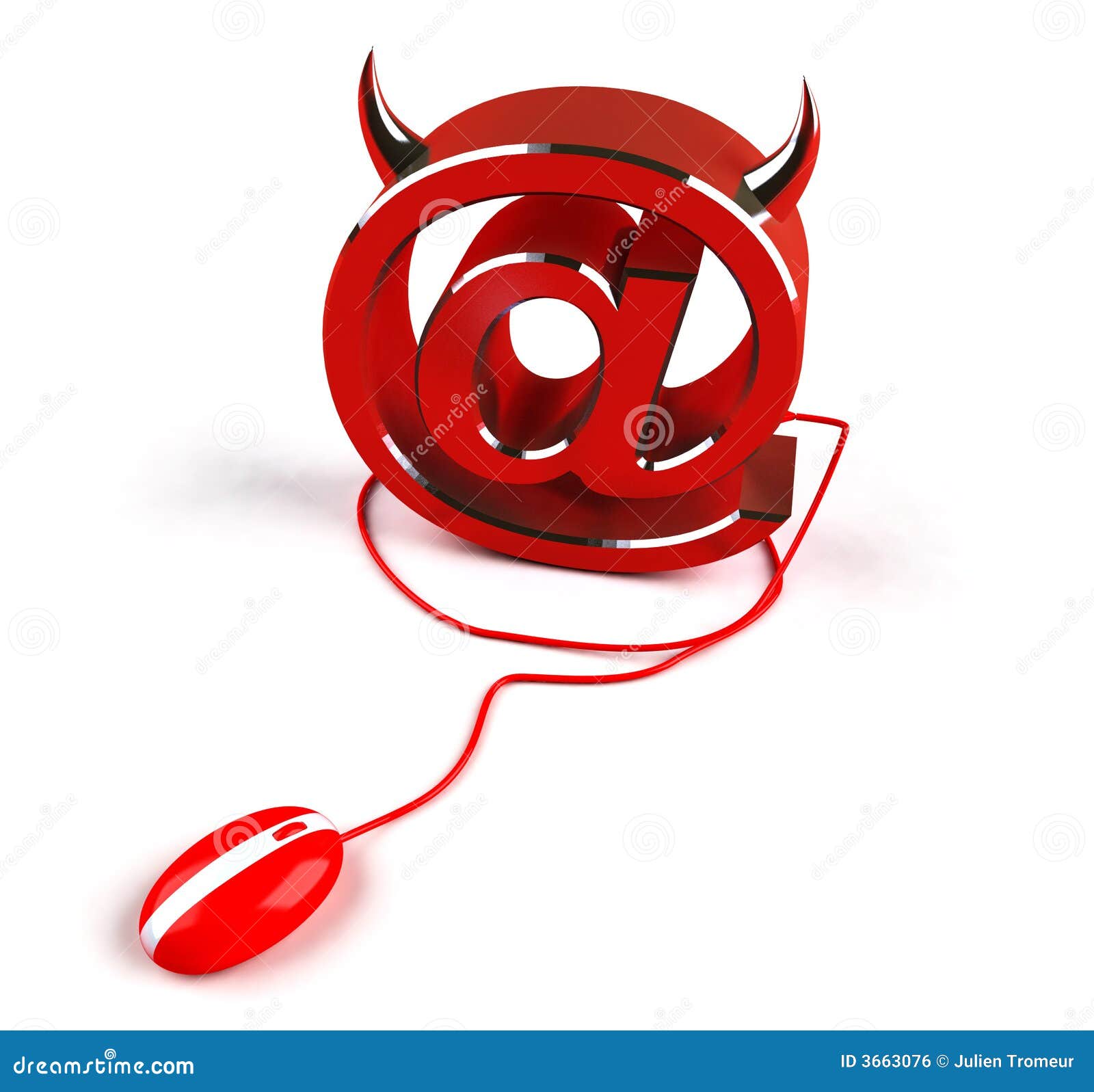 Evil internet stock illustration. Illustration of flames - 3663076