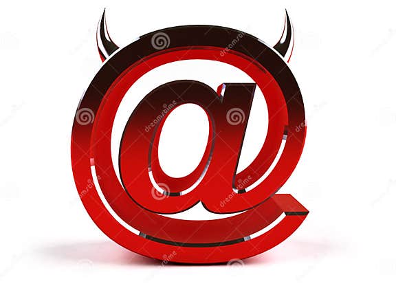 Evil internet stock illustration. Illustration of economy - 3709758