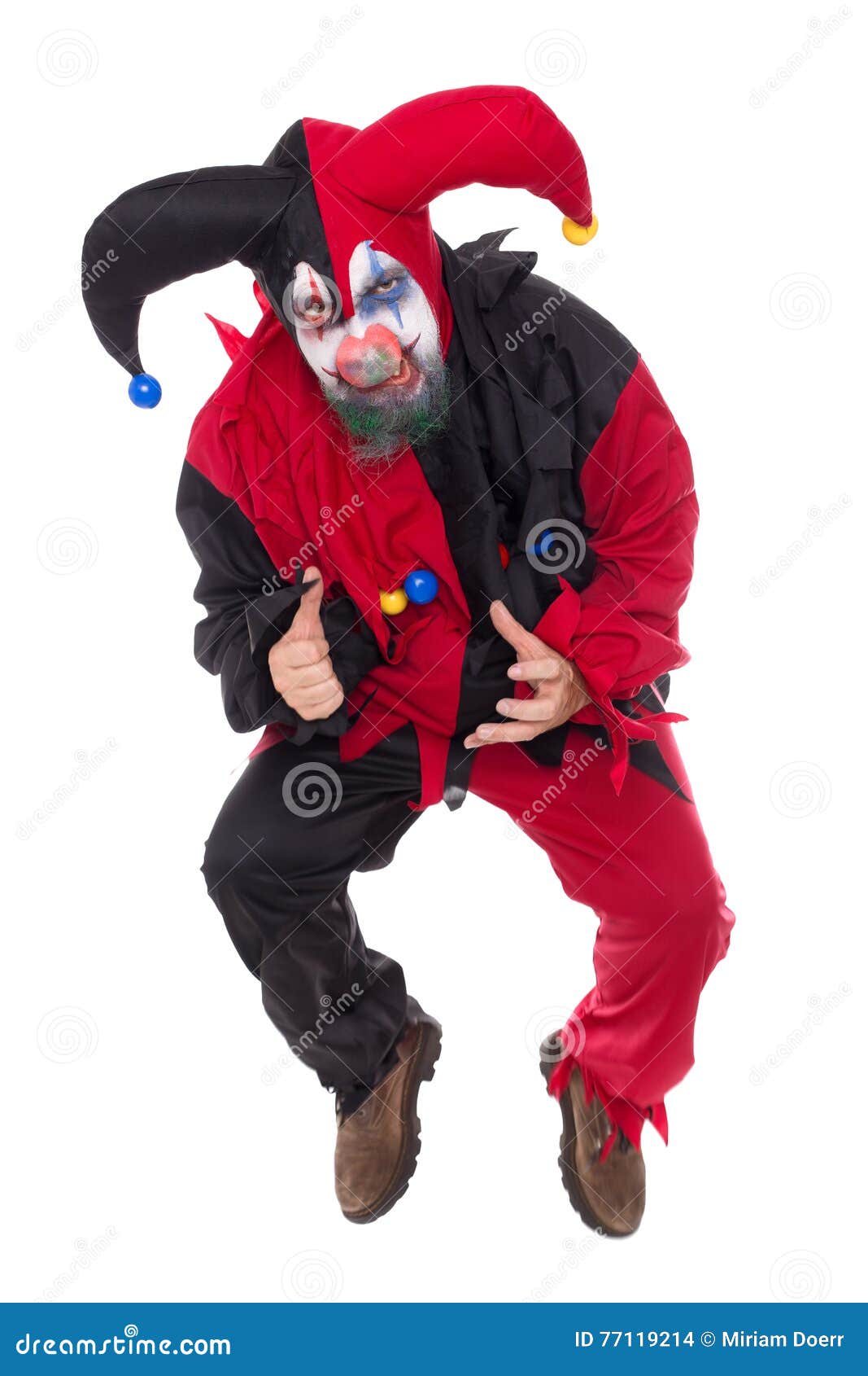 Big Sky To Jumping Horror Off Stock Image | CartoonDealer.com #126701443