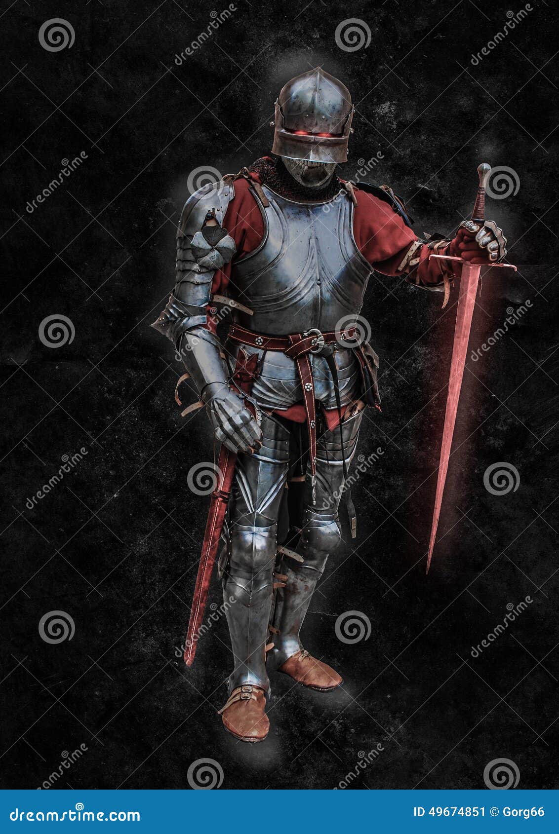 Knight wraith zombie stock image. Image of background - 49674851