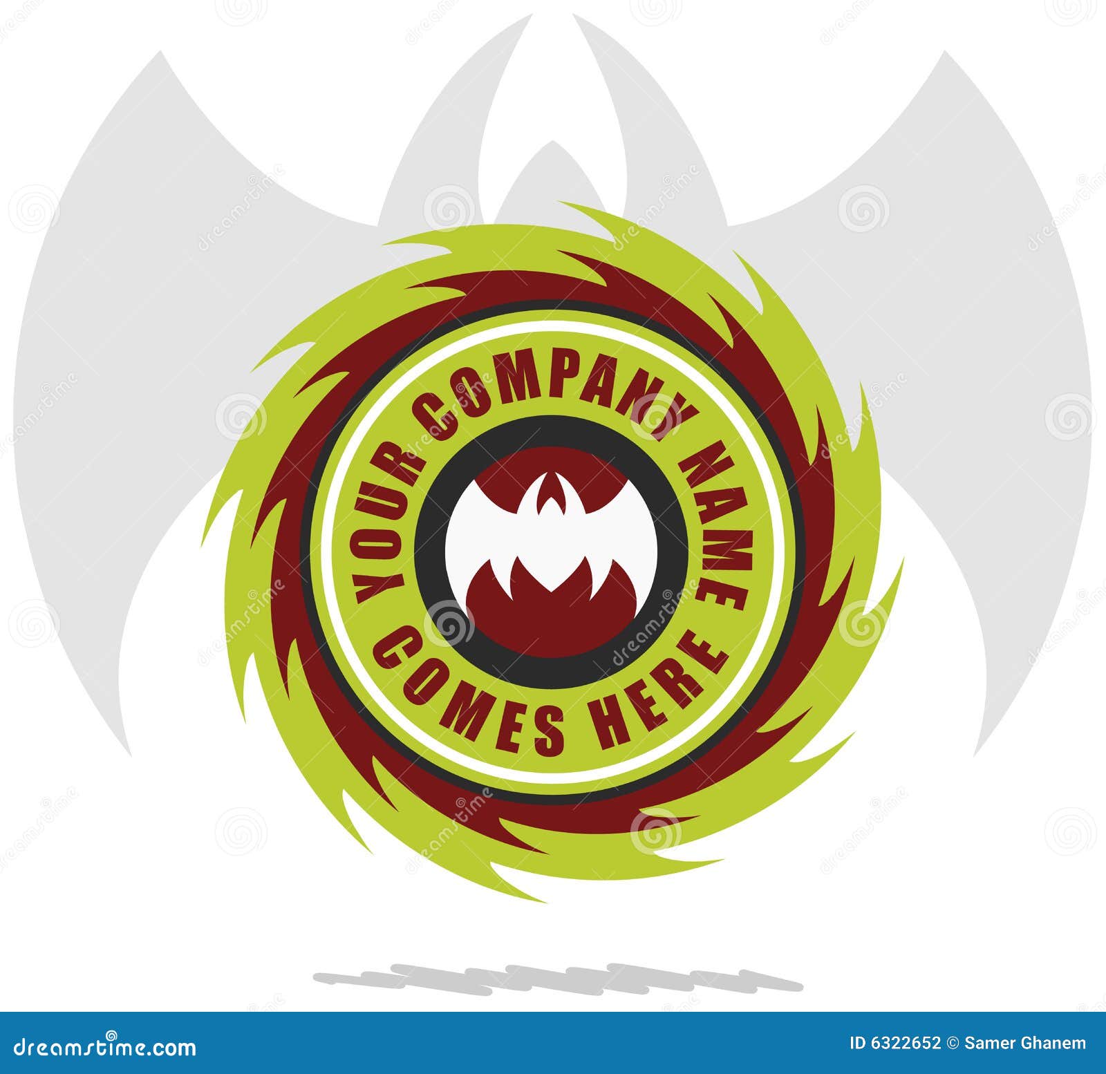 Evil logo stock vector. Illustration of sharp, evil, killer - 6322652