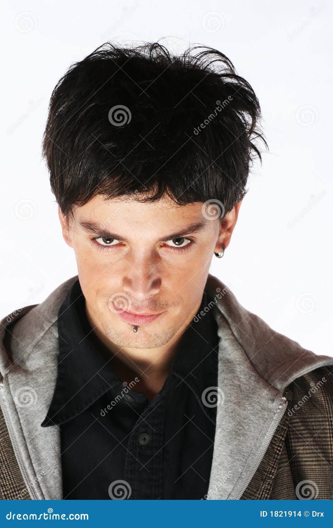 Evil Look - Demon Man Eyes Stock Images - Image: 1821914