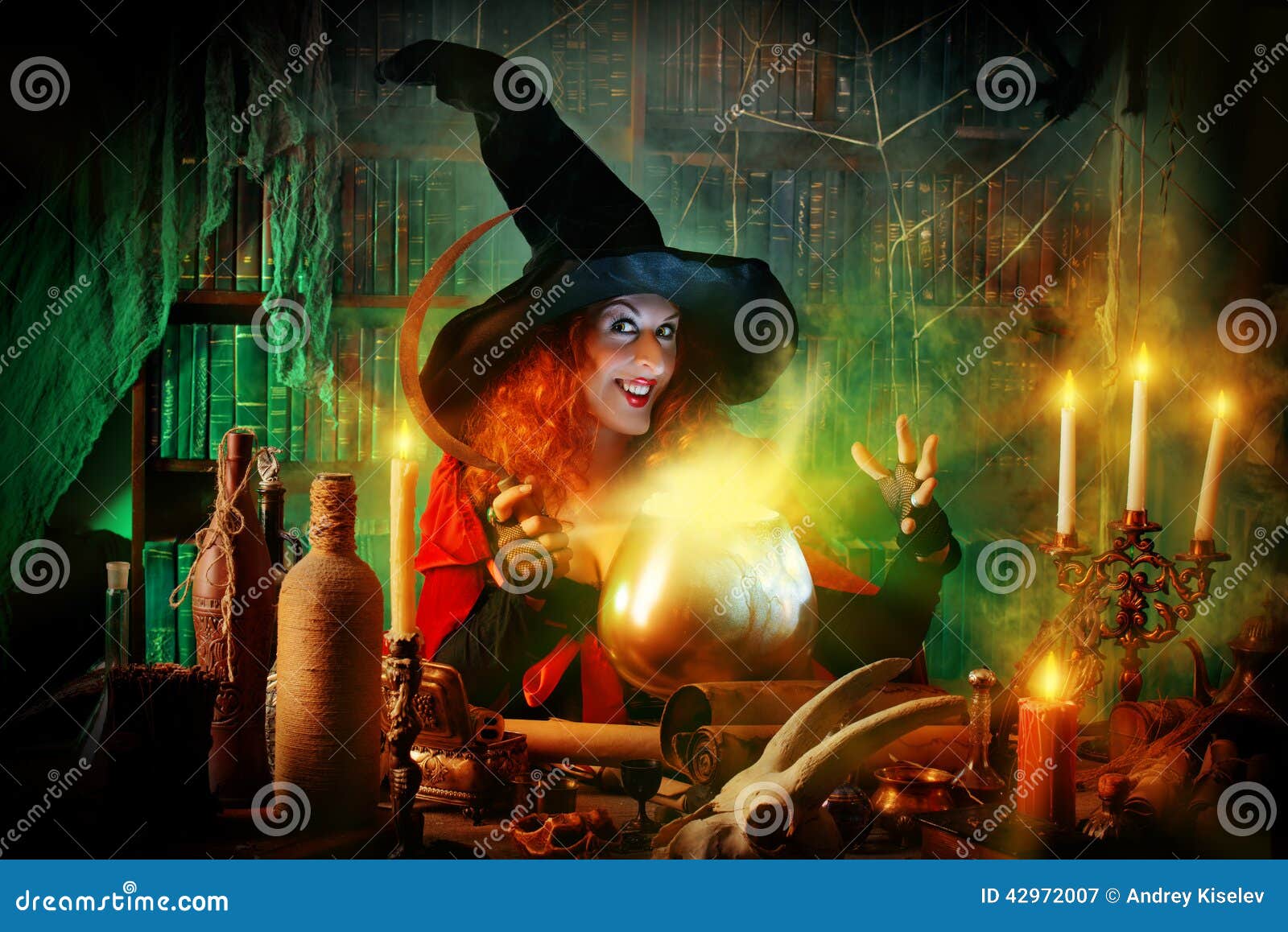 Evil magic stock image. Image of magician, carnival, cauldron - 42972007