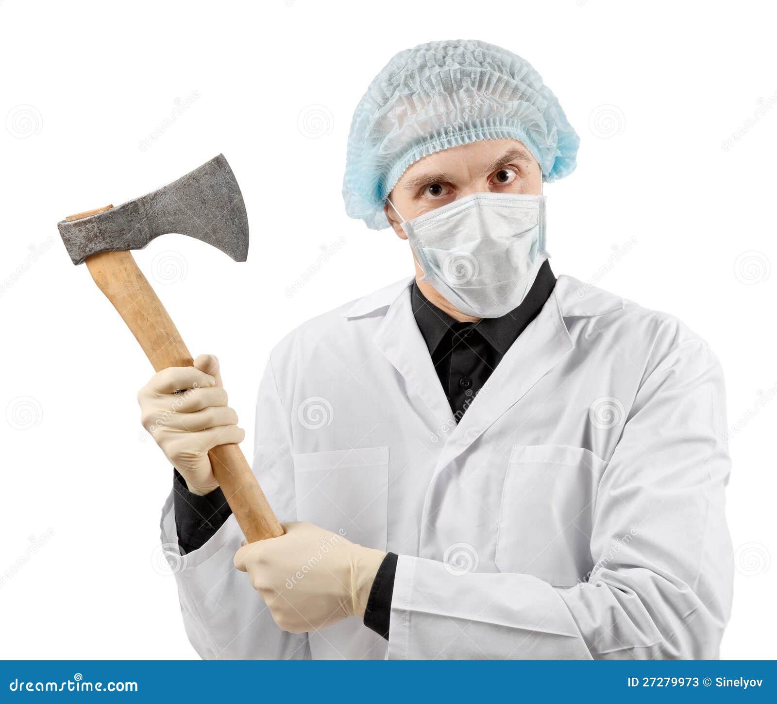 Evil Doctor With Glove