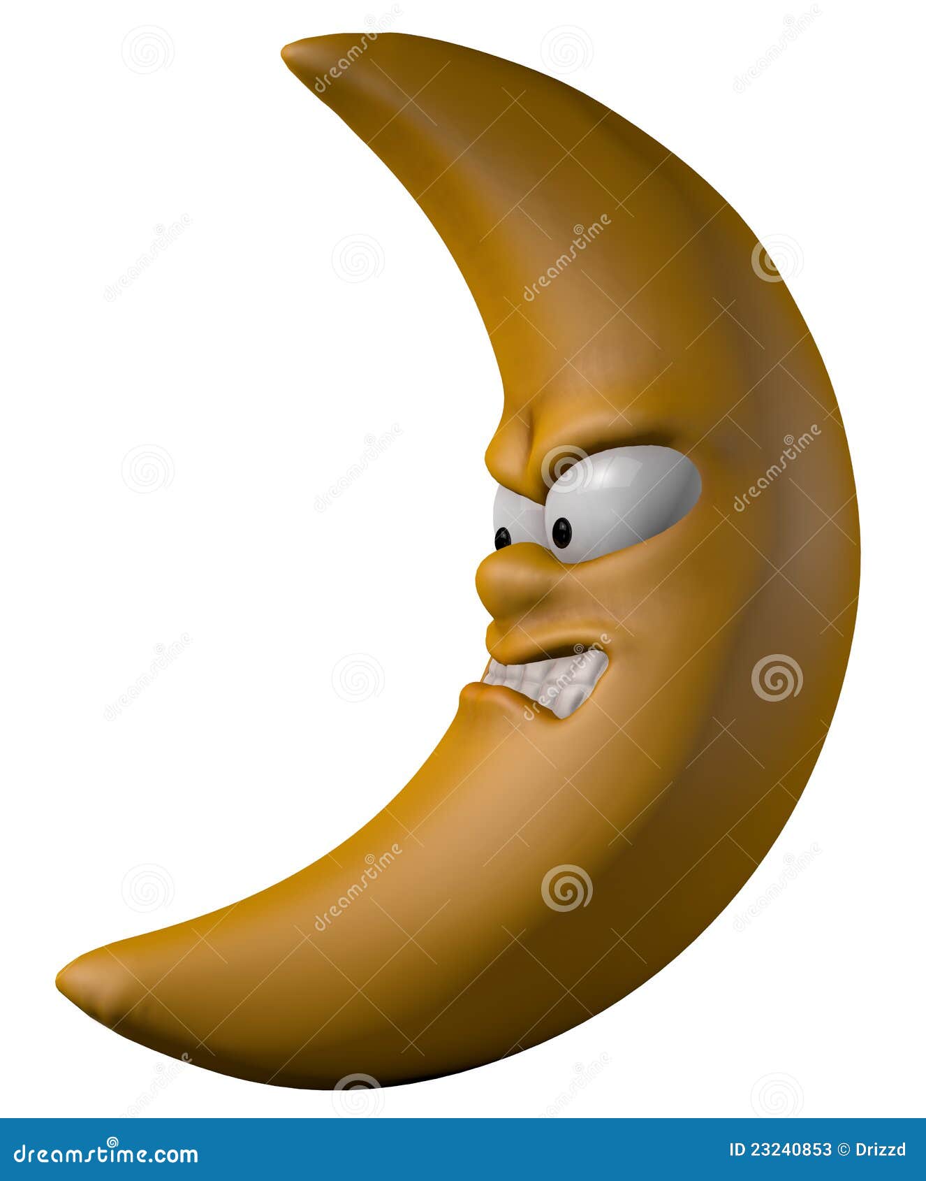 Evil moon stock illustration. Illustration of shape, shine - 23240853