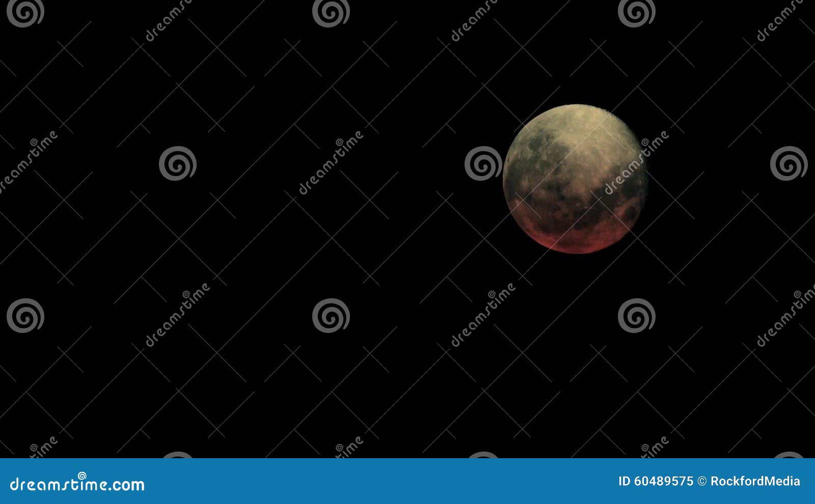 Evil Moon with Passing Clouds Stock Video - Video of scary, cloudy ...