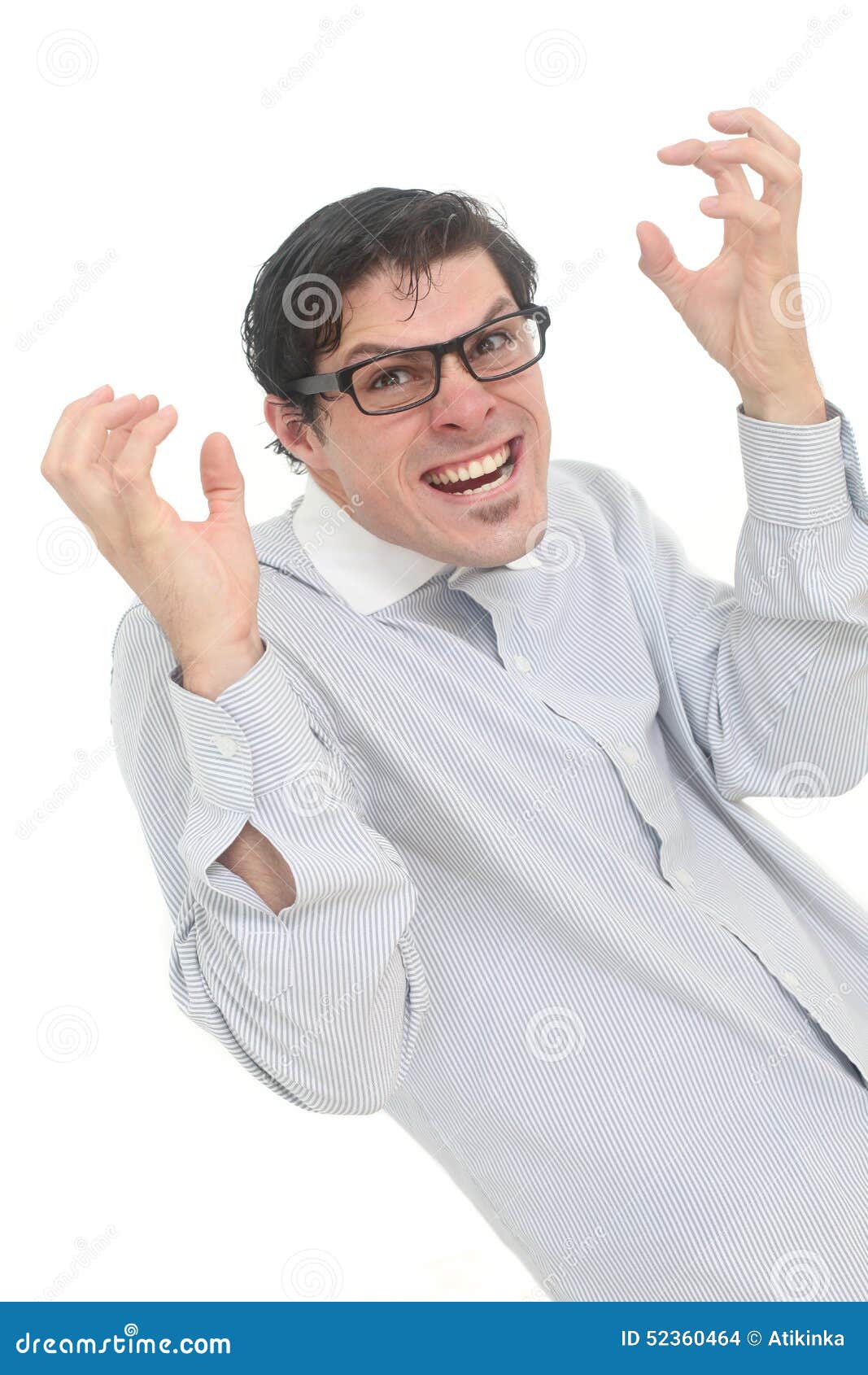 Evil nerd stock photo. Image of business, professor, people - 52360464