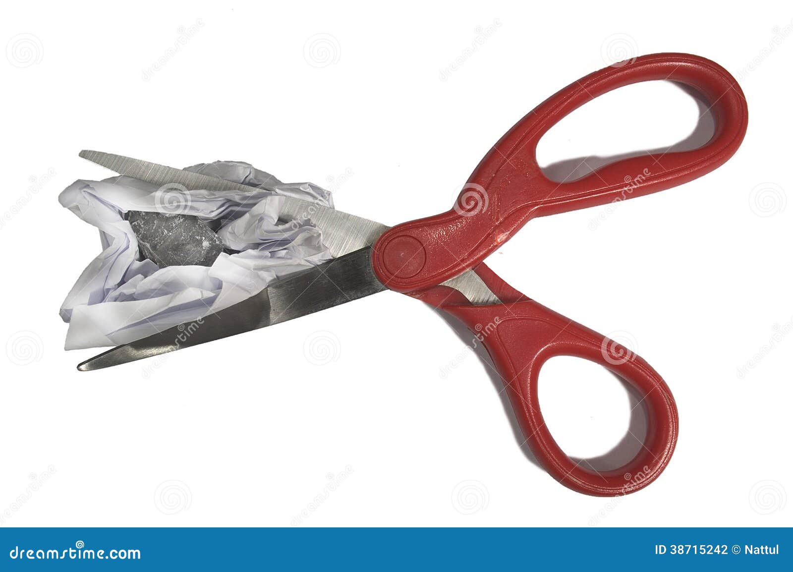 Evil Plan of Paper To Beat Scissor Stock Photo - Image of paper, plan ...
