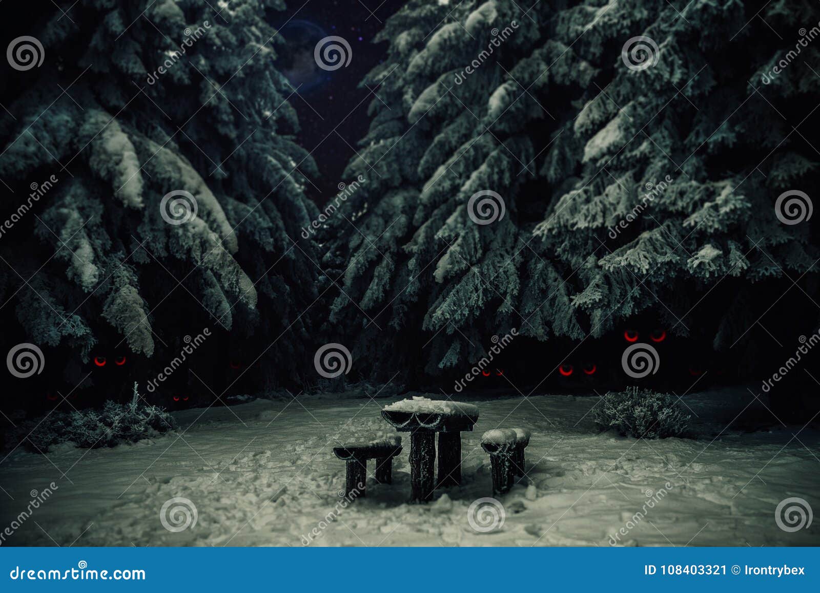 Evil Forest Stock Photo | CartoonDealer.com #13140696