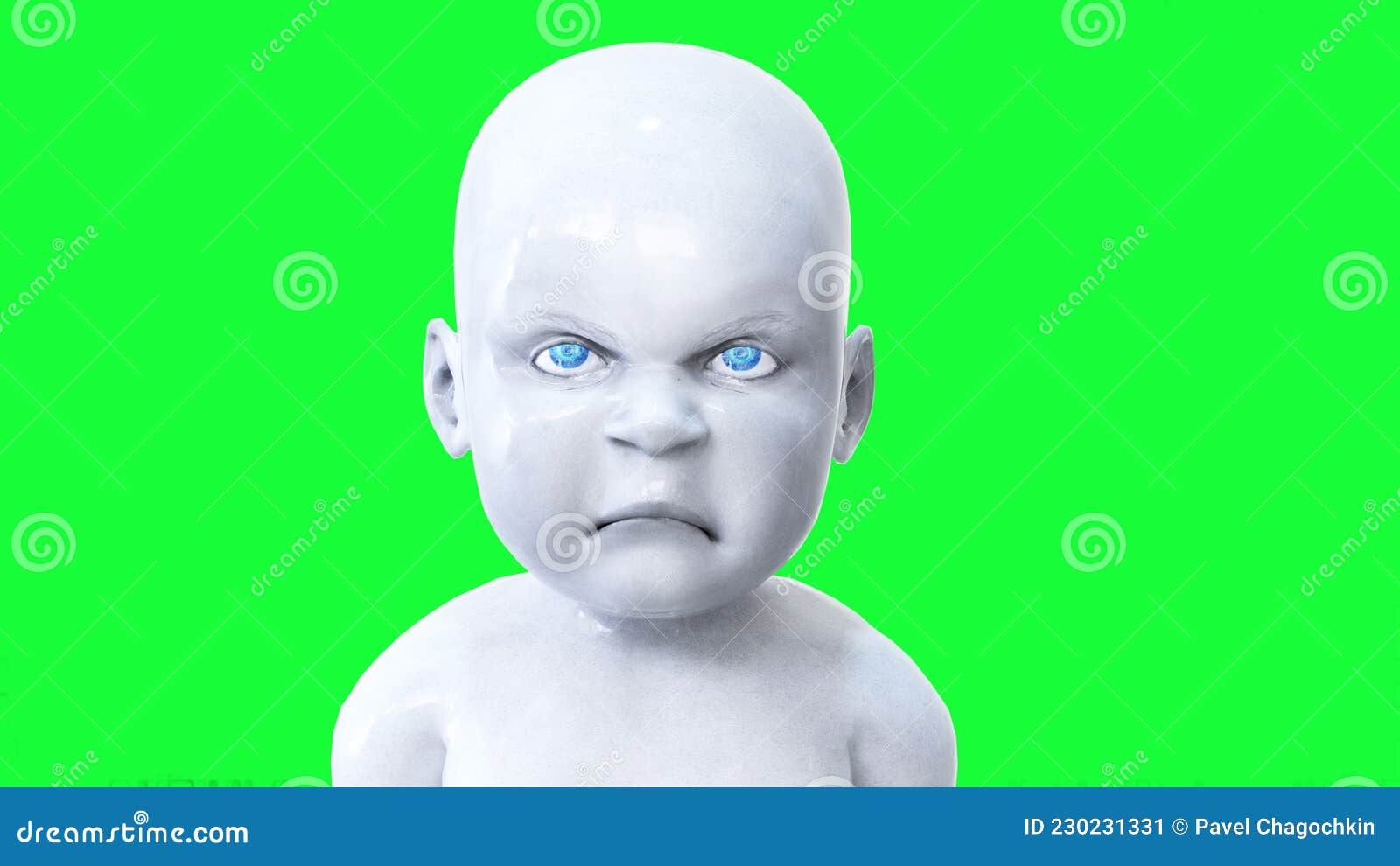 Evil Baby Cartoon Vector | CartoonDealer.com #31439839