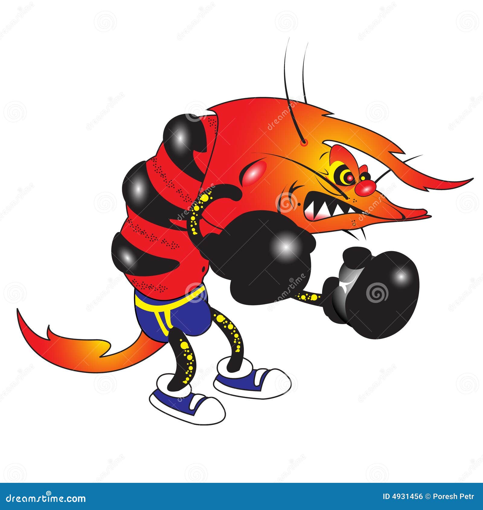 Evil Cartoon Swordfish