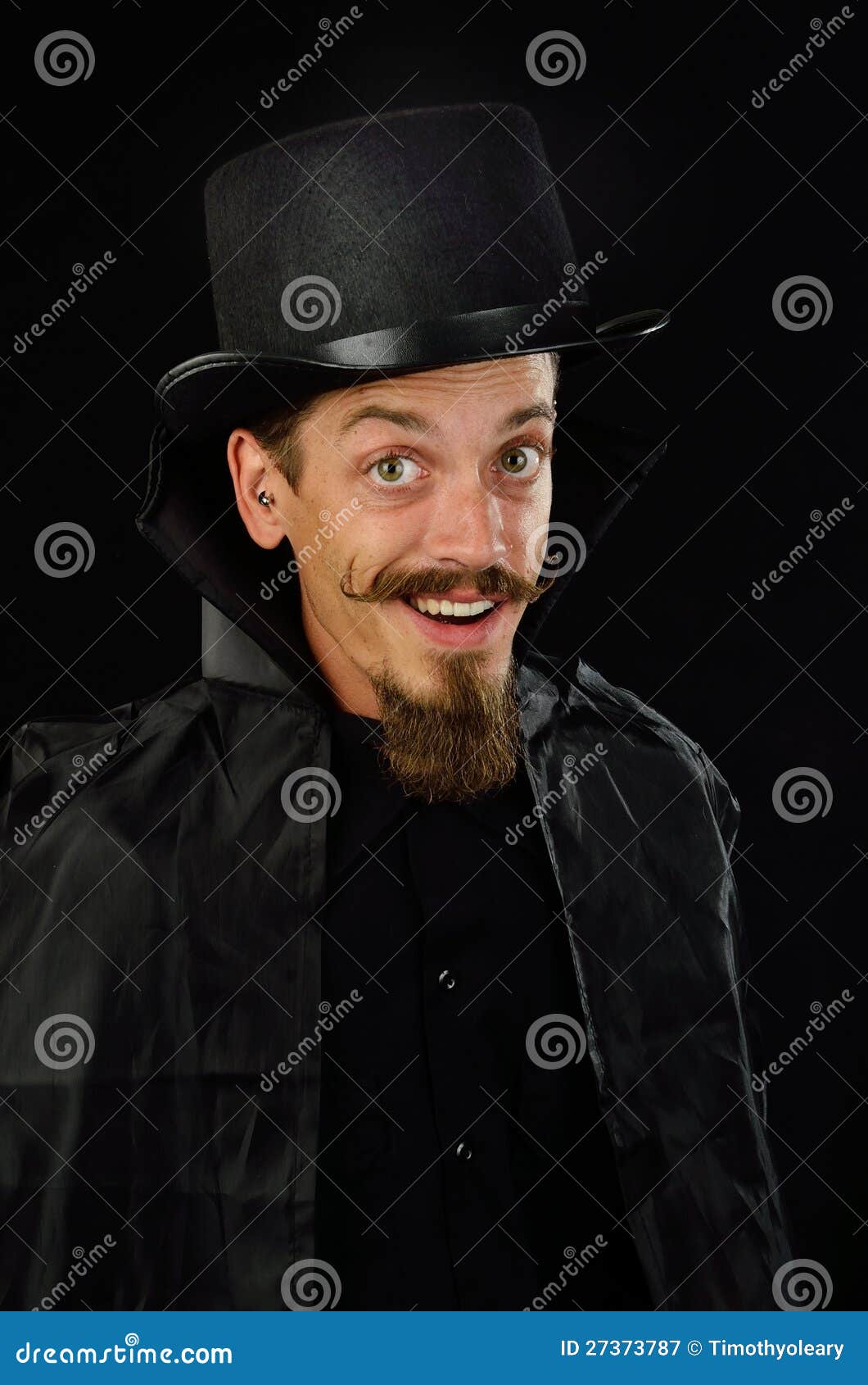 Evil Villain stock image. Image of dangerous, moustache - 27373787