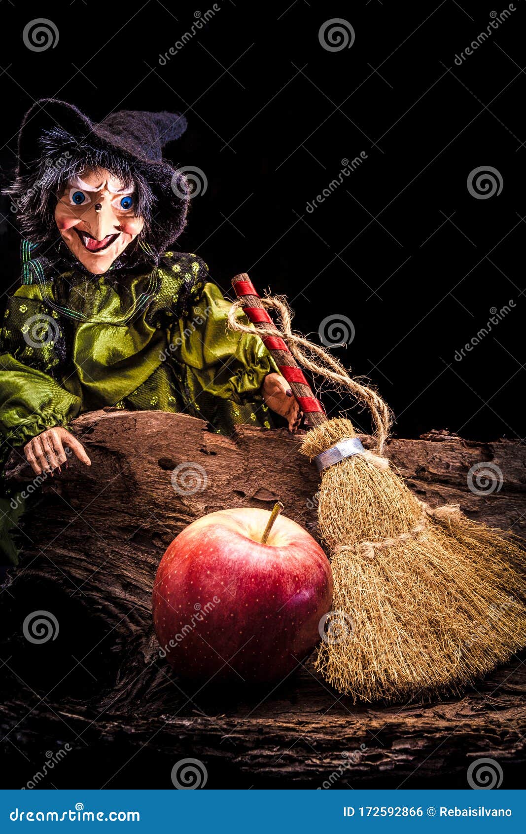 The evil witch stock photo. Image of holiday, horror - 172592866