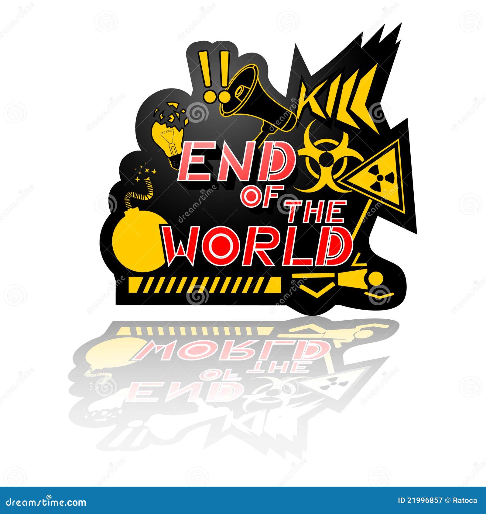 Evil world stock vector. Illustration of design, creative - 21996857