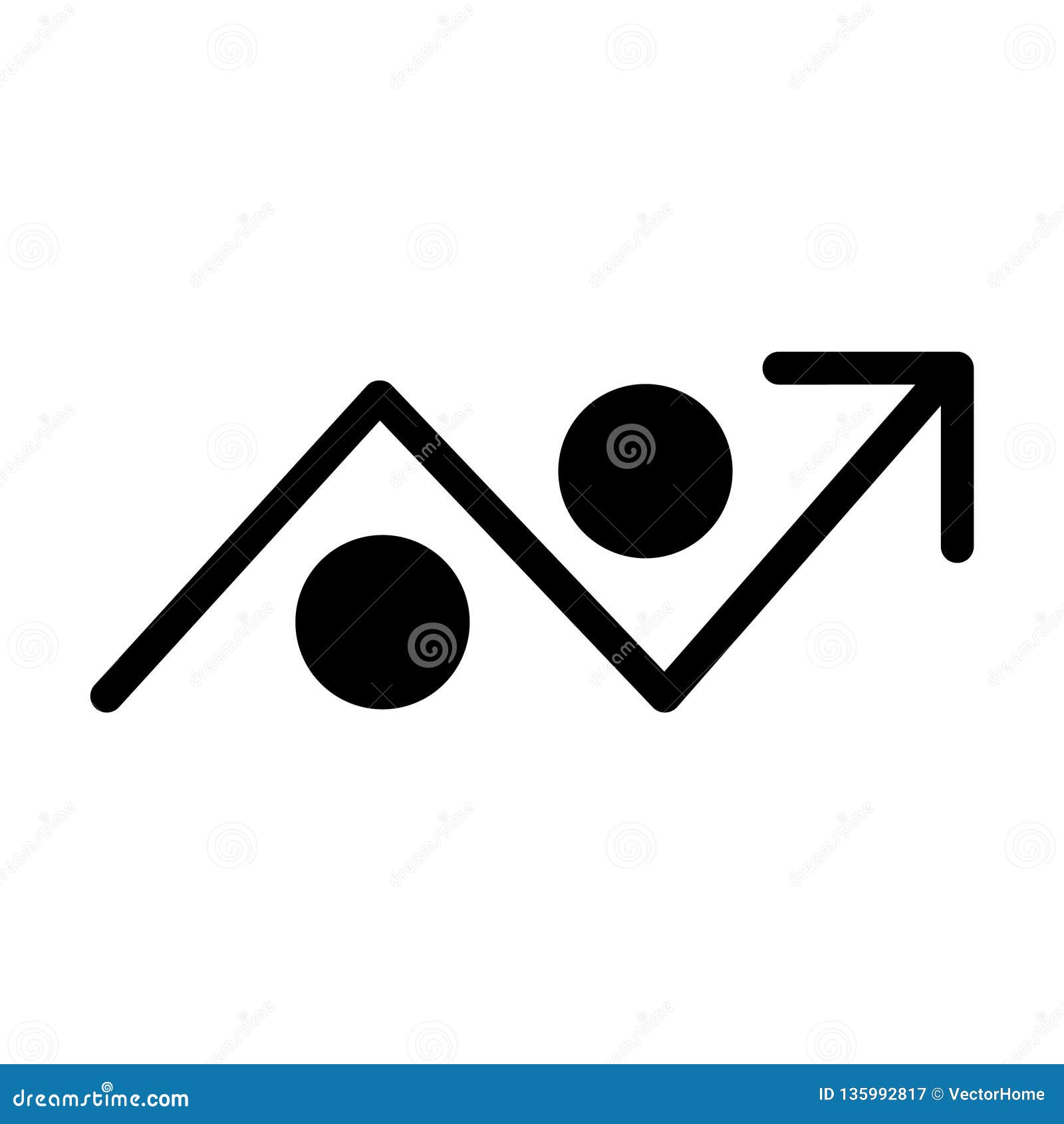 Evitar El Icono, Ejemplo Del Vector Ilustración del Vector ...