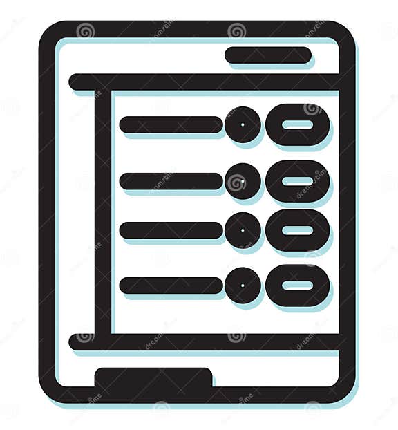 EVM - Electronic Voting Machine Icon Stock Vector - Illustration of ...