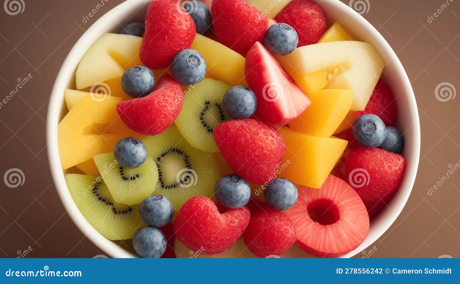 An Evocative Bowl of Fruit with a Smiley Face Drawn on it AI Generative ...