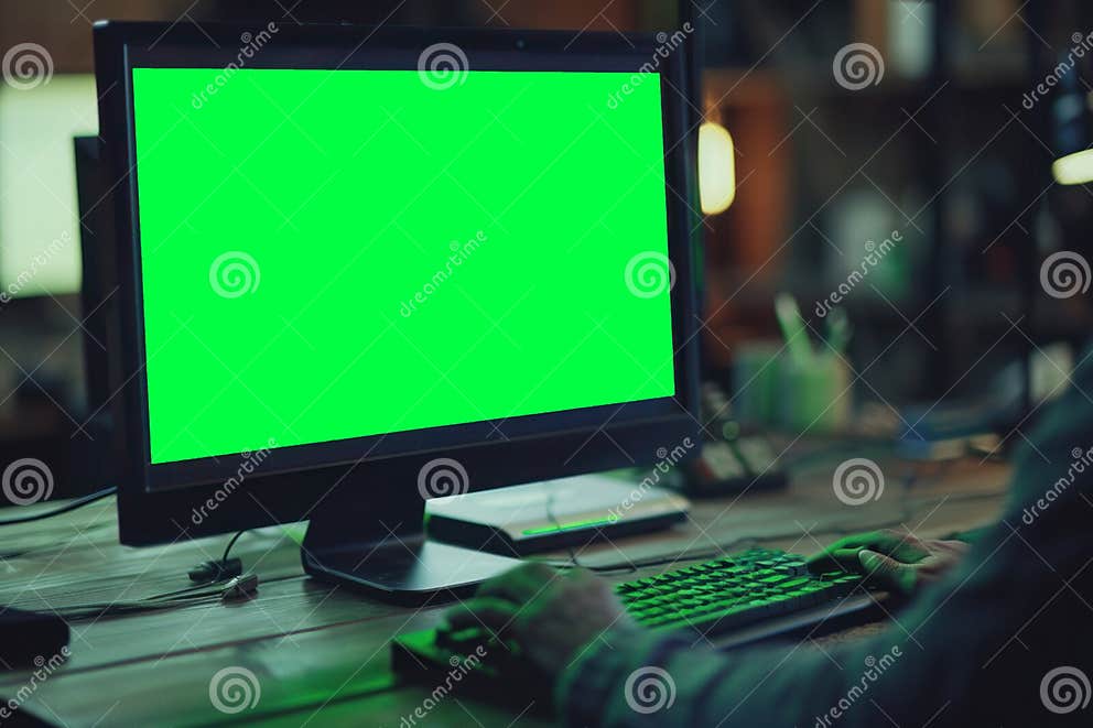 An Evocative Composition Featuring Someone Coding or Programming on a ...