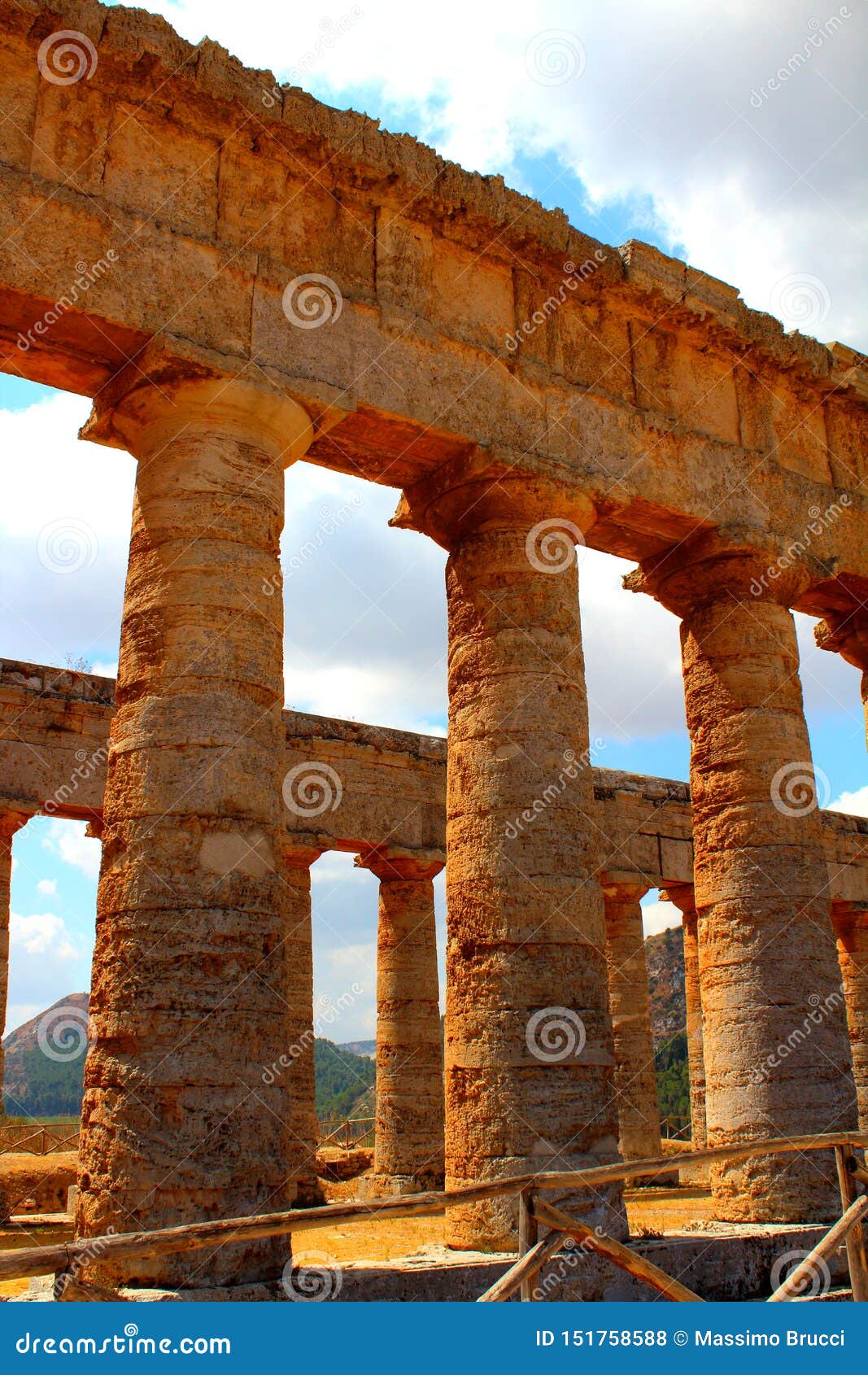 Classic Doric Style Column Stock Image | CartoonDealer.com #35230201