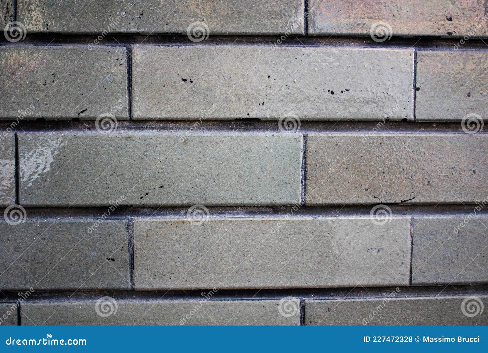 Texture of Rectangular Wall Tiles Stock Photo - Image of grout, granite ...