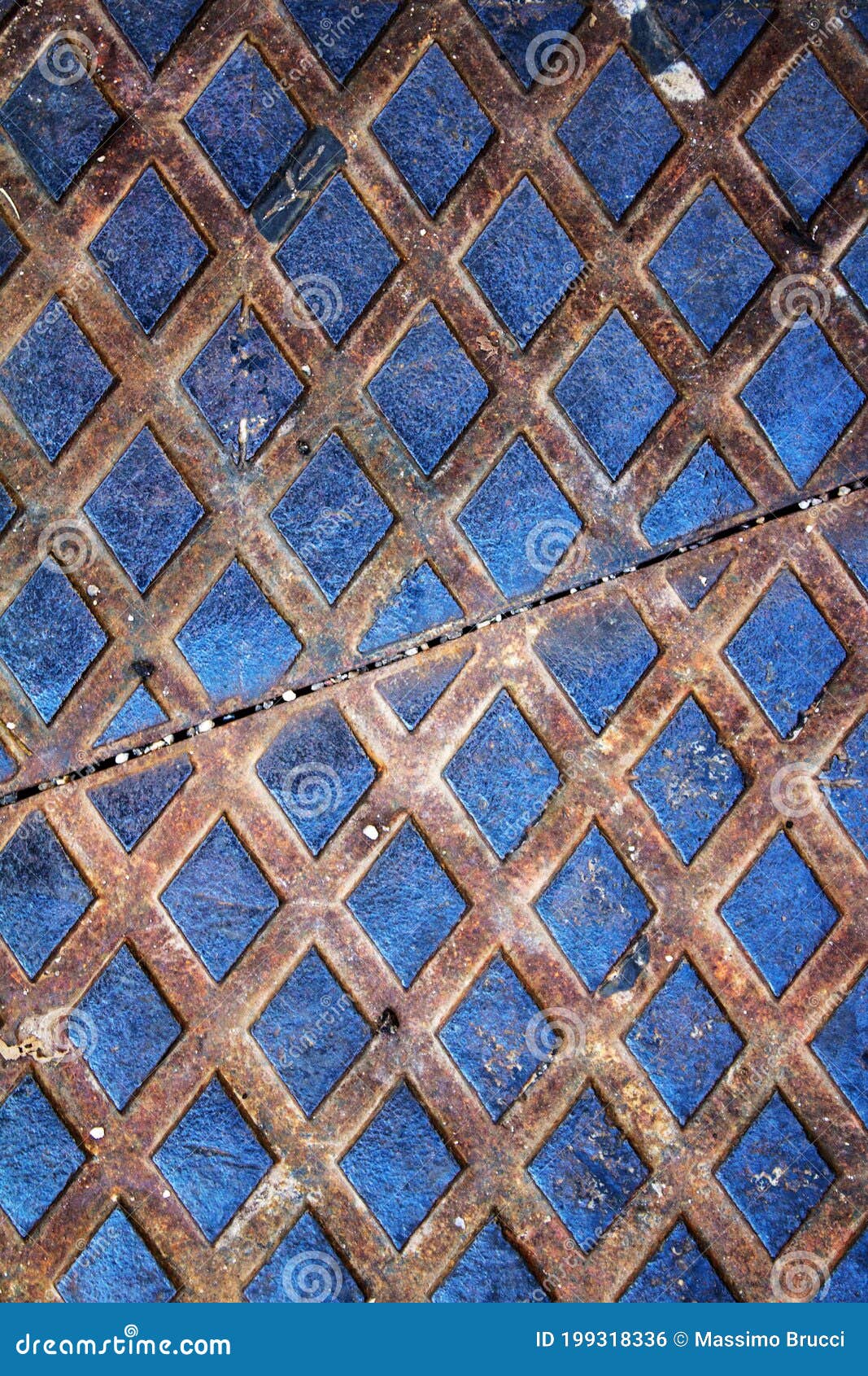 Texture of Metal Plate with Embossed Square Patterns Stock Photo ...