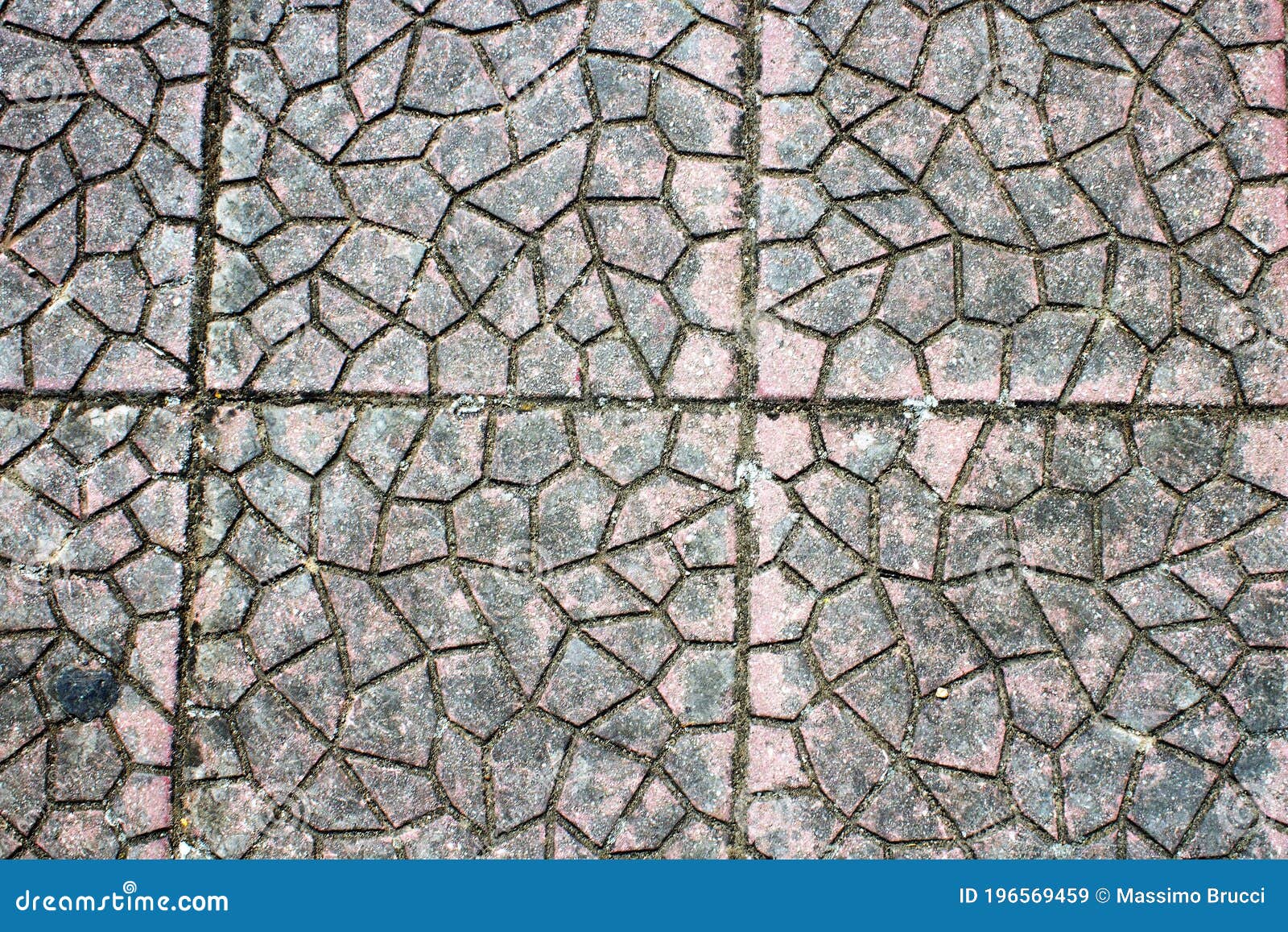 Tiled Floor Texture with Abstract Pattern Stock Image - Image of ...