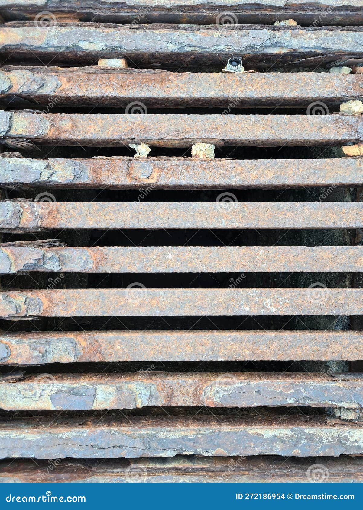 Surface Texture of a Manhole Grate Stock Photo - Image of surface ...