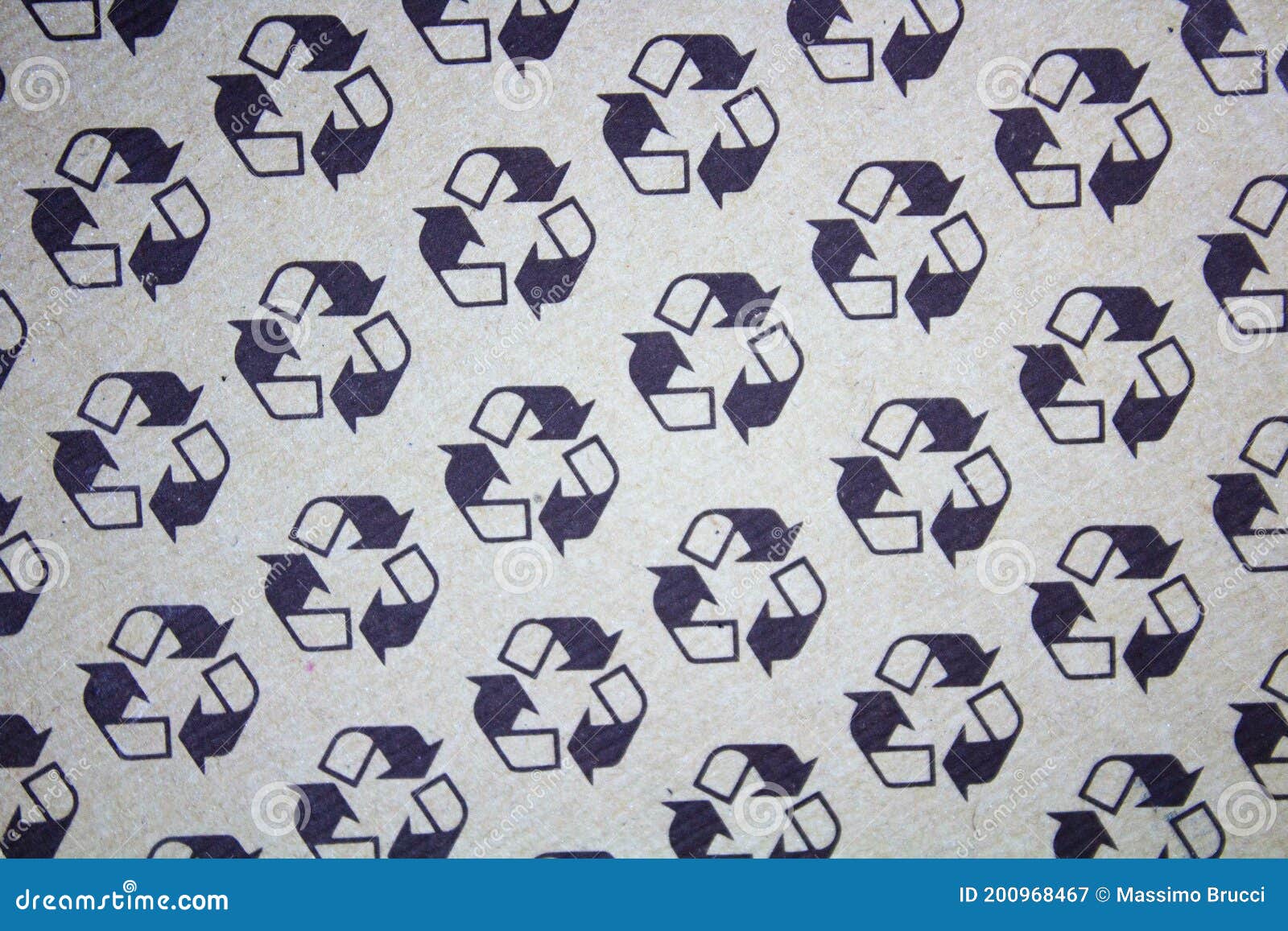 Texture of recyclable logo stock image. Image of cracks - 200968467