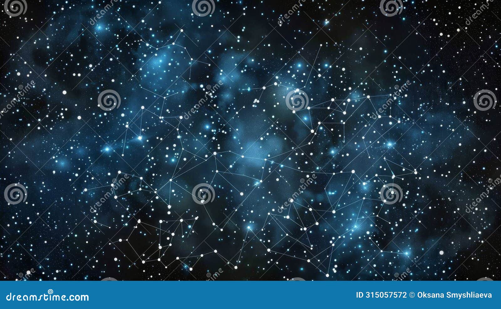 Evoking the Night Sky, this Image Shows a Network of Constellations ...