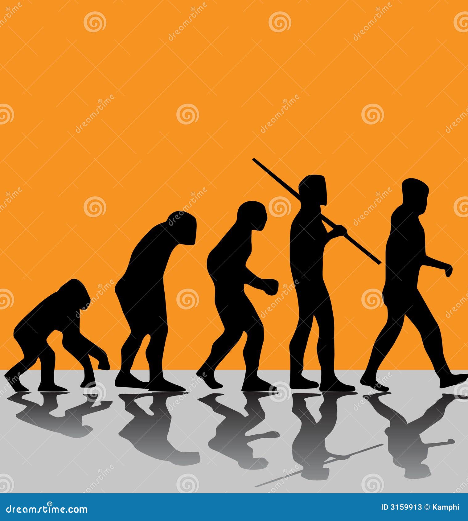 Evolution stock illustration. Illustration of evolution - 3159913
