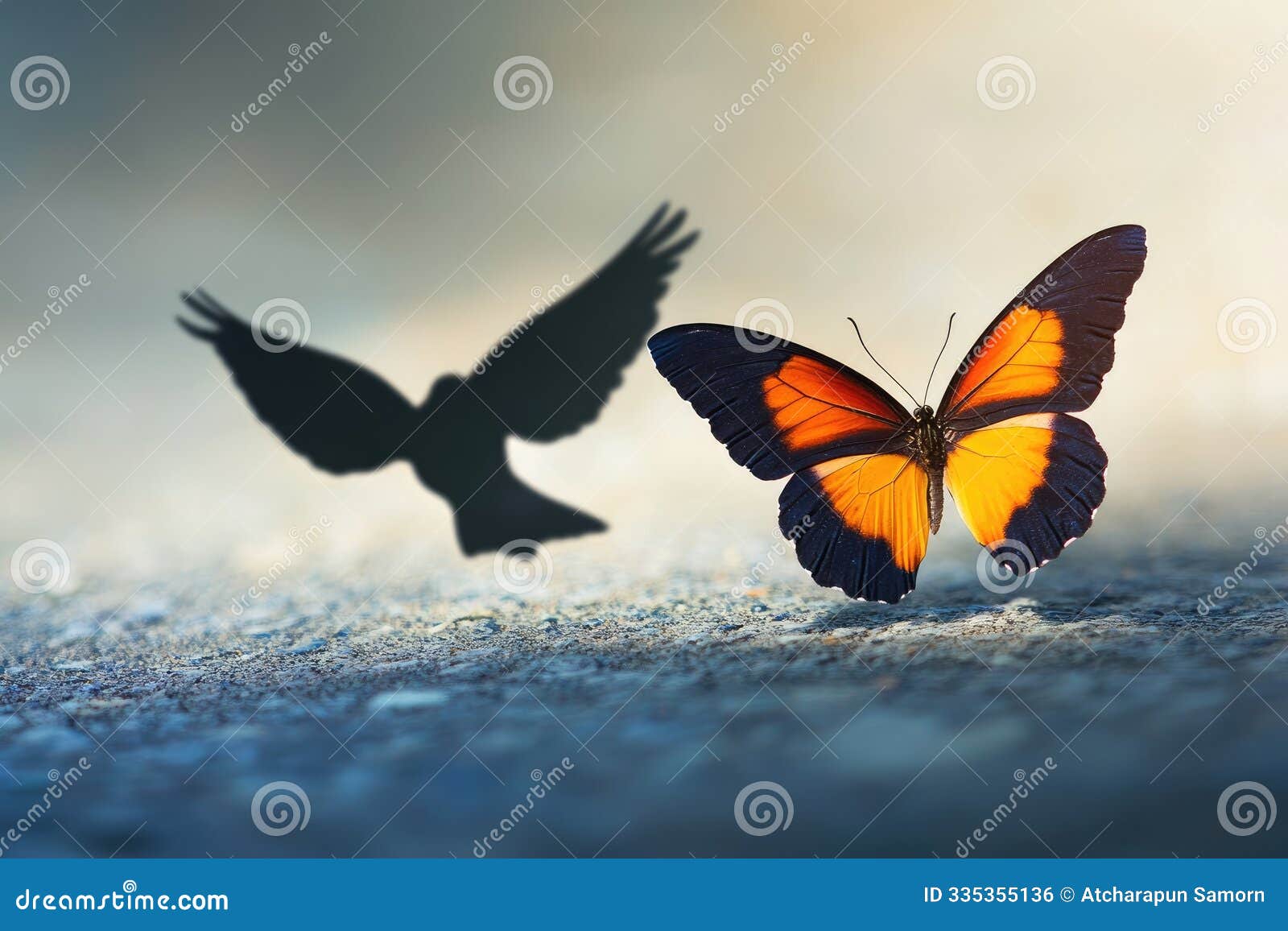 Evolution of Ambition, Metaphorical Growth with Butterfly and Bird ...