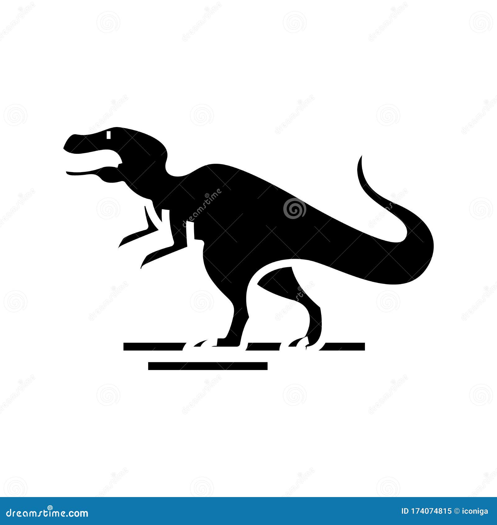 Evolution Animal Black Icon, Concept Illustration, Vector Flat Symbol ...