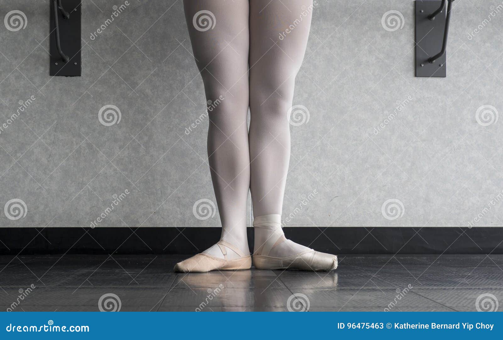 The Evolution of a Ballet Dancer from Canvas, To Pointe Stock Image ...