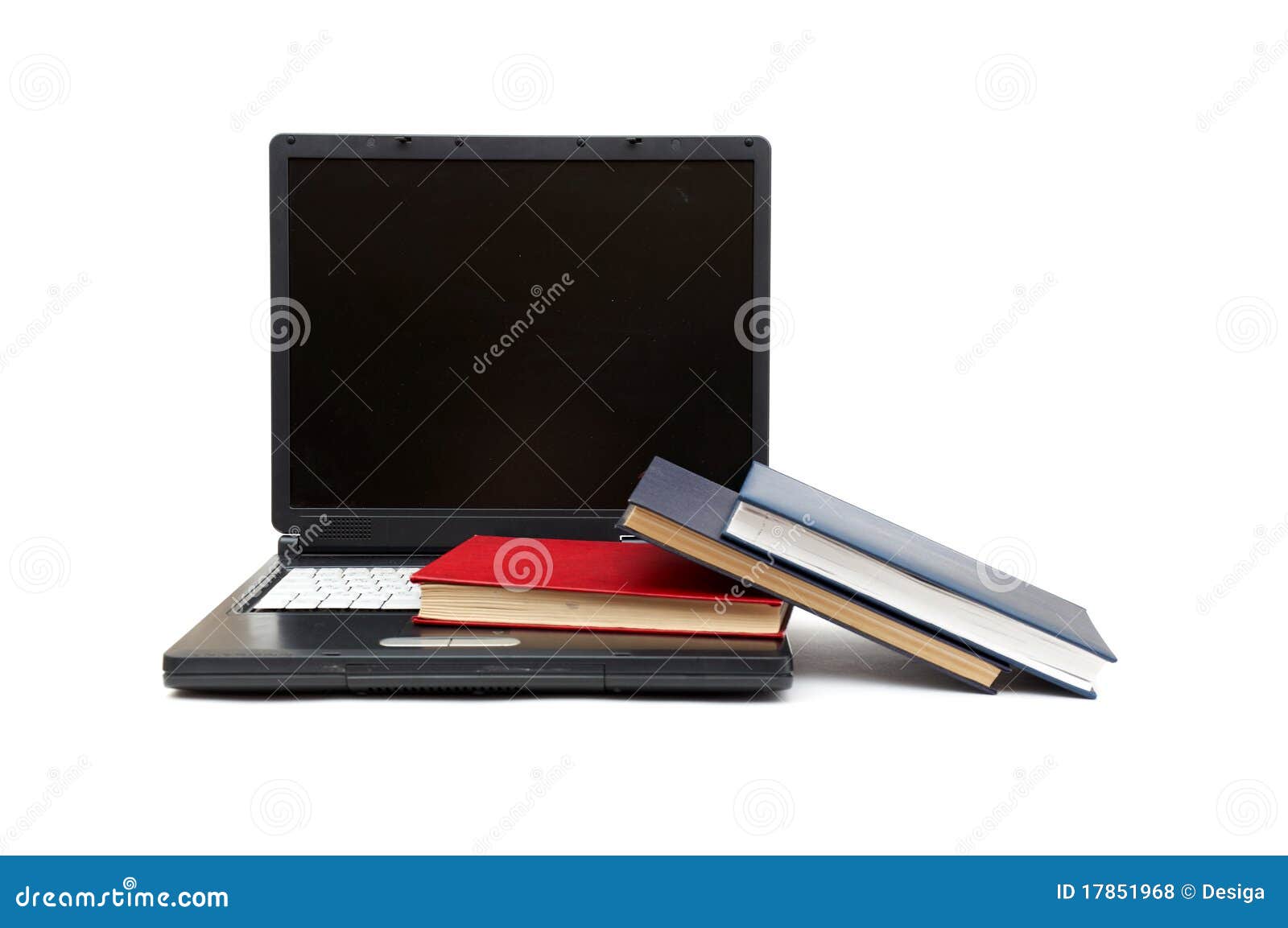Evolution from Books To Computers Stock Photo - Image of office, screen ...