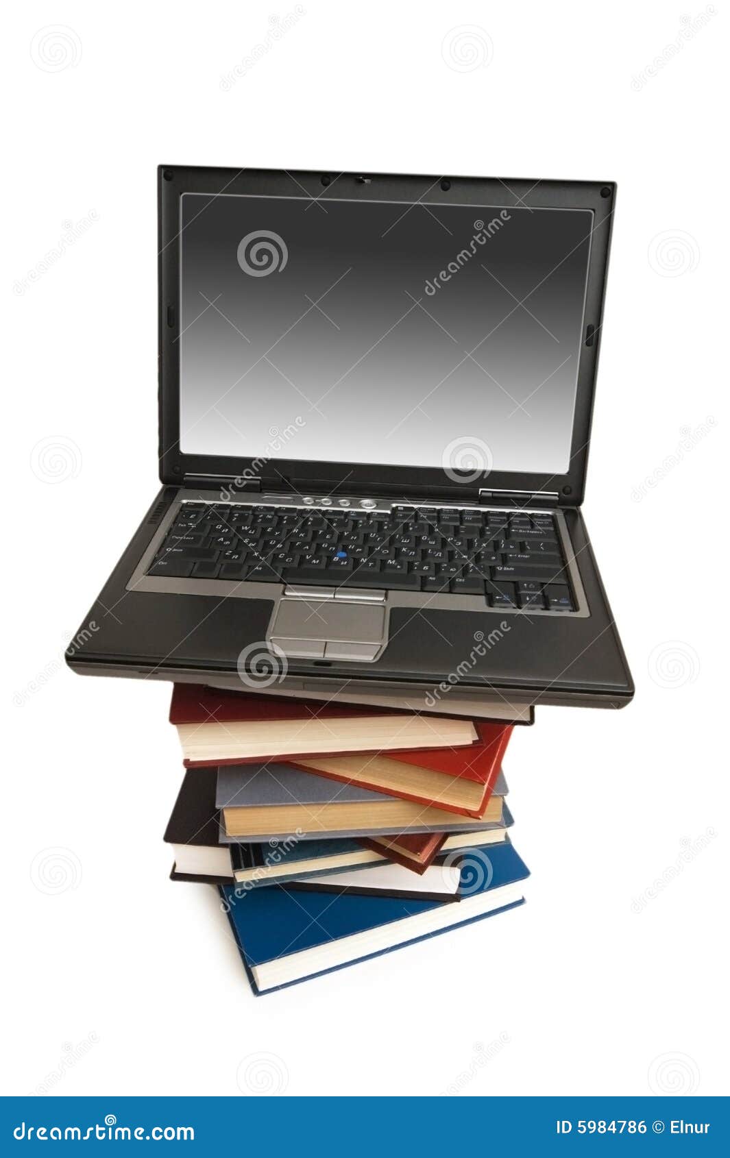 Evolution from Books To Computers Stock Photo - Image of internet ...