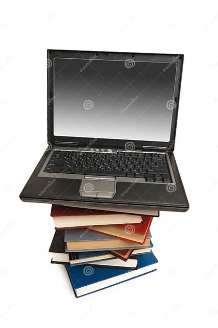 Evolution from Books To Computers Stock Photo - Image of internet ...