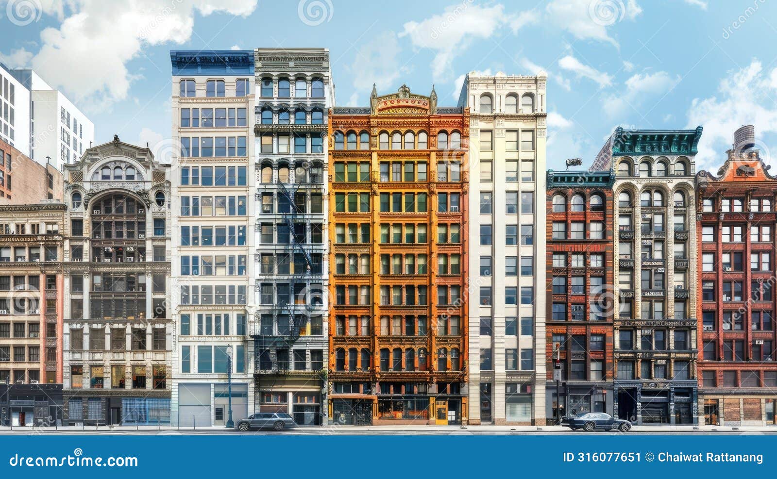 The Evolution of Buildings from the Past To the Present in One Picture ...